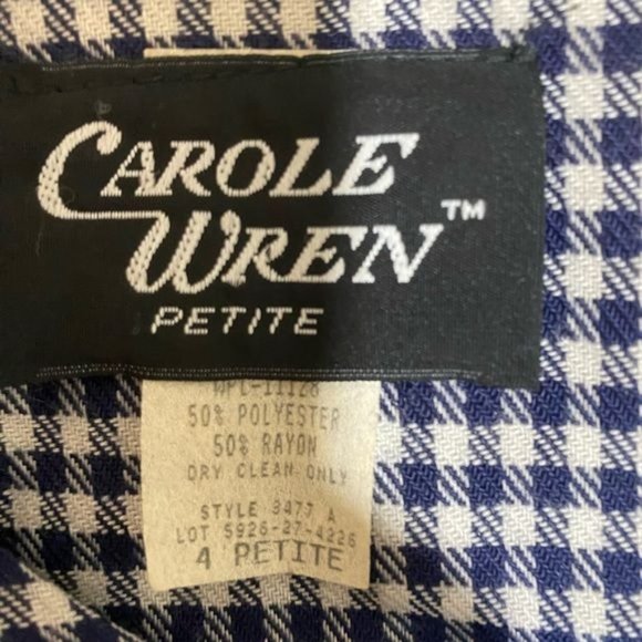 Carole Wren | Jackets & Coats | Vintage 8s Union Made Usa Carole Wren ...
